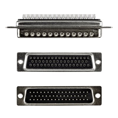 Amphenol CN-DSUB50SKT0-000 D-Subminiature (DB50 Female D-Sub) Connector ...