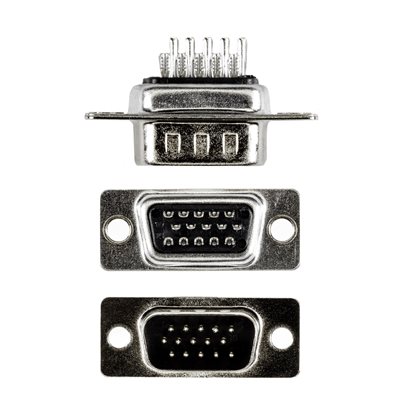 Amphenol CN-DSUB15PIN0-000 D-Subminiature (DB15 Male D-Sub) Connector ...