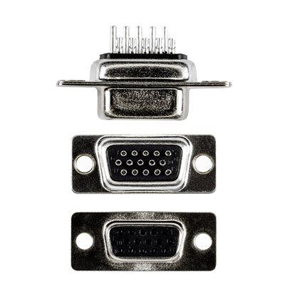 Amphenol CN-DSUB15PIN0-000 D-Subminiature (DB15 Male D-Sub) Connector ...