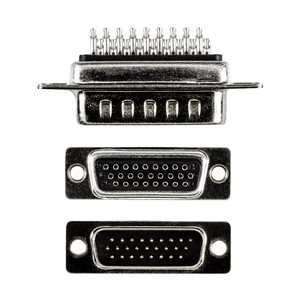 Amphenol CN-DSUBHD26SK-000 High-Density D-Subminiature (HD26 Female D-Sub) Connector, 26 ...