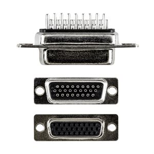 Amphenol CN-DSUBHD26PN-000 High-Density D-Subminiature (HD26 Male D-Sub) Connector, 26-Position ...