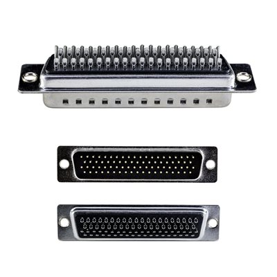 Amphenol CN-DSUBHD78SK-000 High-Density D-Subminiature (HD78 Female D-Sub) Connector, 78 ...