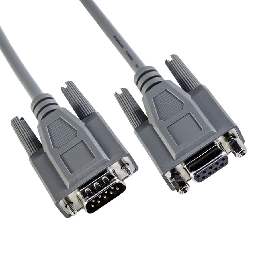 Amphenol CN-DSUB9SKT00-000 D-Subminiature (DB9 Female D-Sub) Connector, 9-Position Socket ...