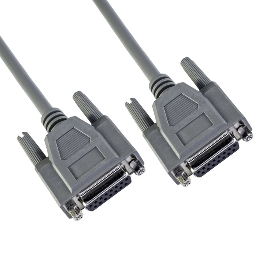 Amphenol CS-DSDMDB15FF-005 15-Pin (DB15) Deluxe D-Sub Cable - Copper ...