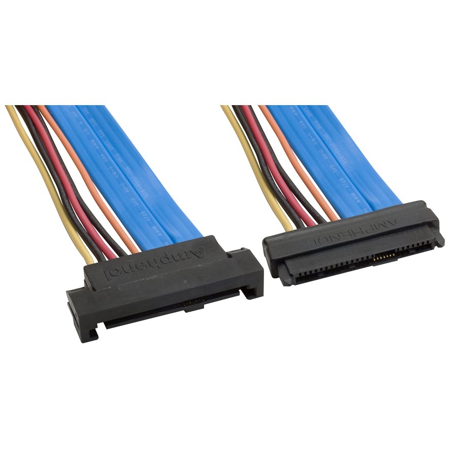 SAS to SAS Extender Cable, SFF-8482 Male / Female Receptacle
